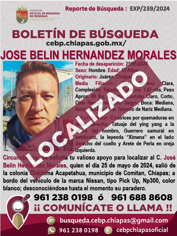 Comisión Estatal de Búsqueda de Personas